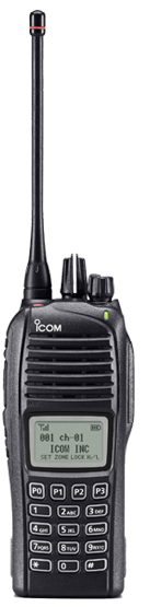 Icom IC-F4263DT Digital handheld Radio – JV Protection Services